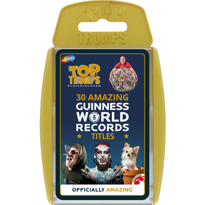 Top Trumps - Guinness World Records Card Game by Winning Moves | Popcultcha
