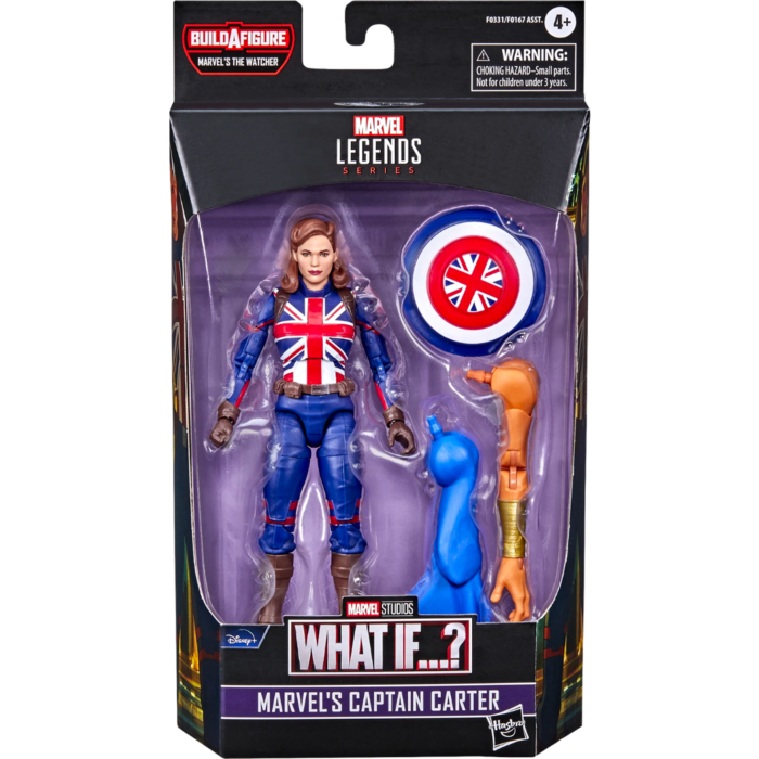 What If...? - Captain Carter Marvel Legends 6” Scale Action Figure by ...