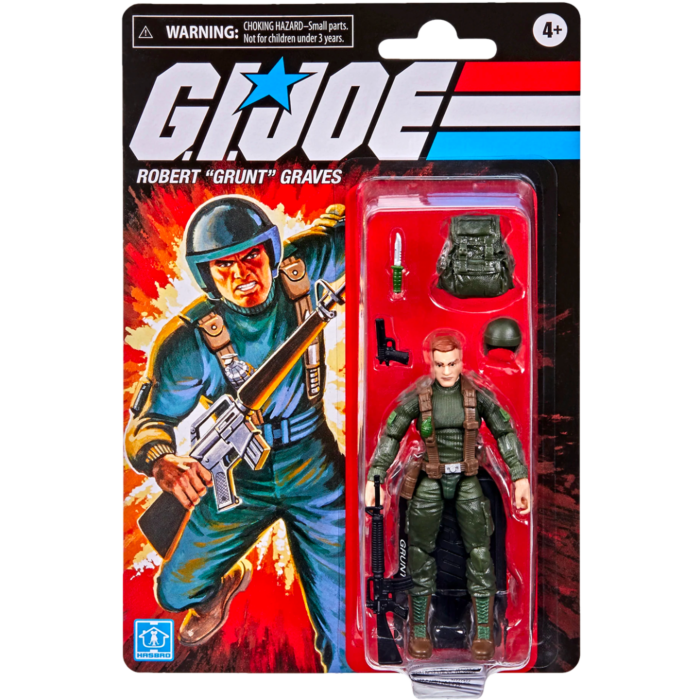 G.I. Joe - Robert “Grunt” Graves Retro Collection 3.75” Scale Action ...