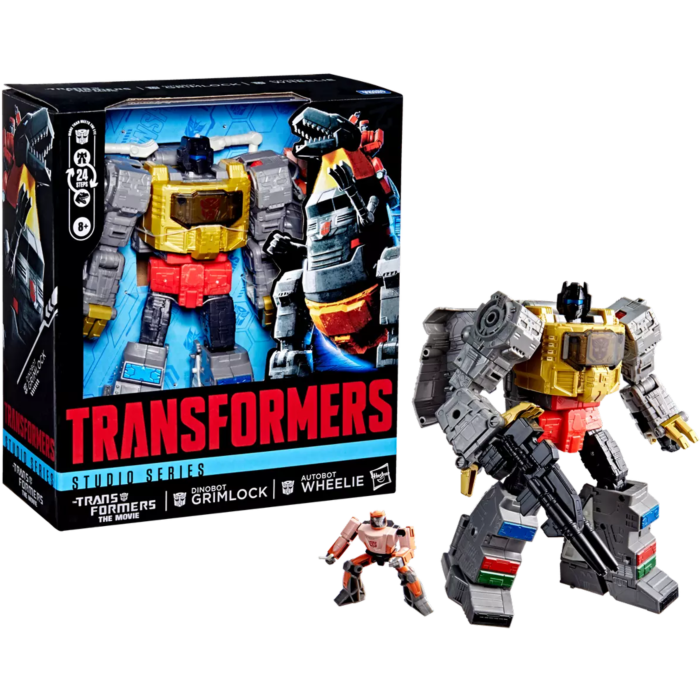 The Transformers: The Movie (1986) | Dinobot Grimlock & Autobot Wheelie ...