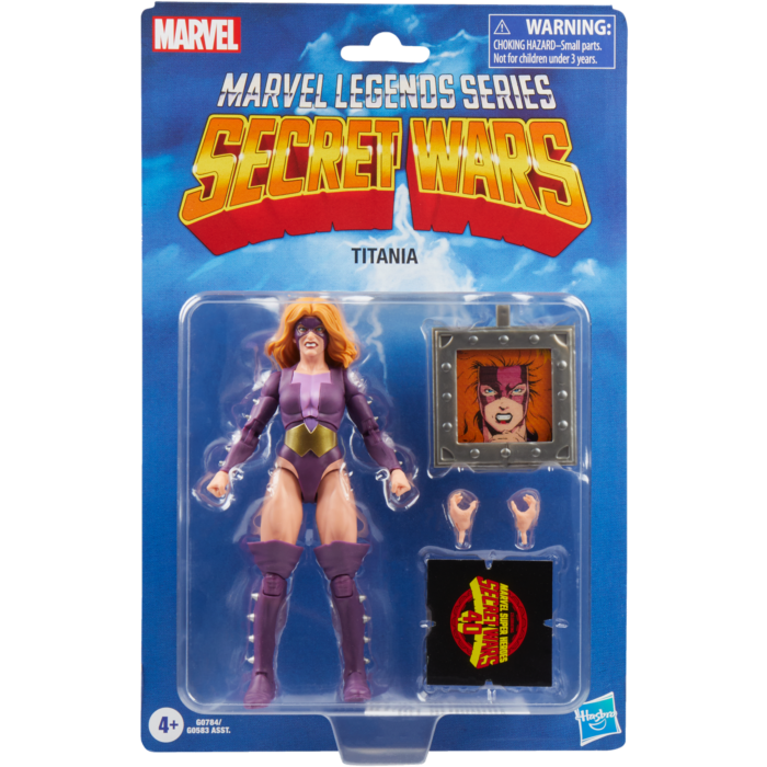 Secret Wars (1984) - Titania 40th Anniversary Marvel Legends Retro 6 ...