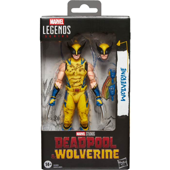 Deadpool & Wolverine (2024) | Wolverine (Battle Damaged) Marvel Legends ...