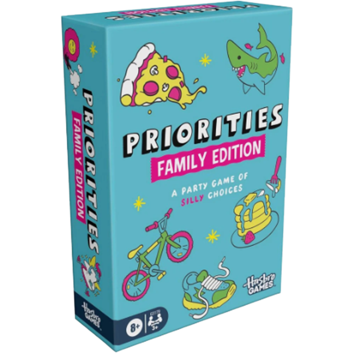 Priorities | Family Edition Board Game By Hasbro | Popcultcha