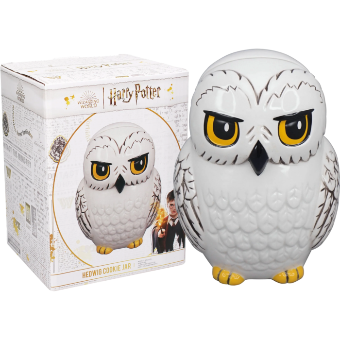Harry Potter - Hedwig Shaped Ceramic Cookie Jar by Half Moon Bay ...