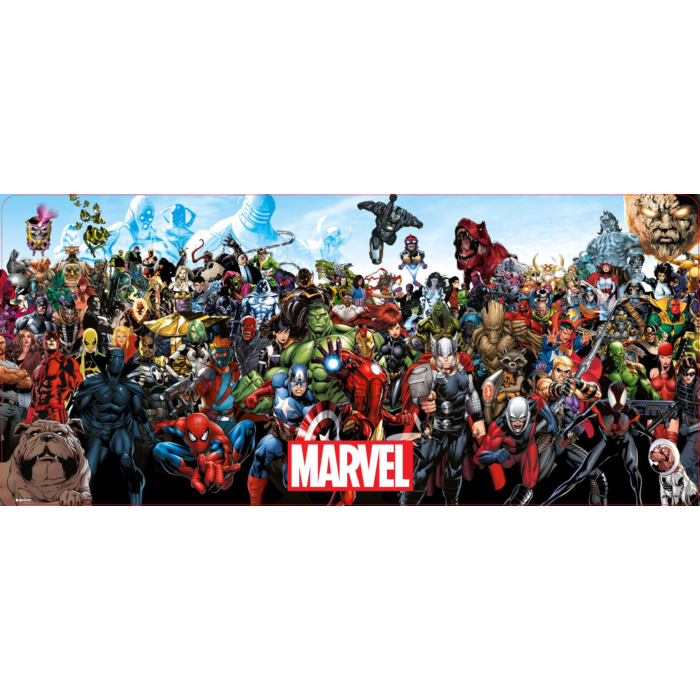 Marvel Comics | Marvel Characters XXL Gaming Desk Mat by Impact Posters ...