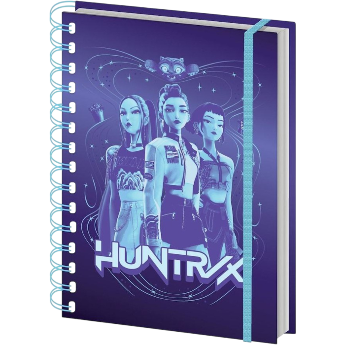 K-Pop Demon Hunters | Huntrix A5 Wiro Notebook by Impact Posters ...