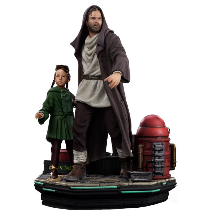 Star Wars: Obi-Wan Kenobi - Obi-Wan & Young Leia Deluxe 1/10th Scale ...