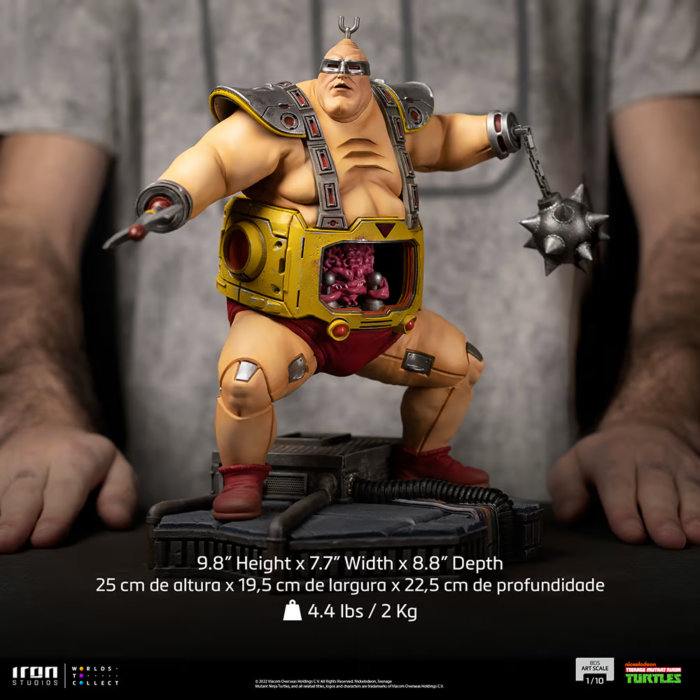 Original Ninja Turtles Krang Statue Krang TMNT Art Scale 1/10