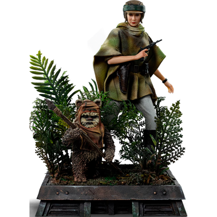 Star Wars Episode VI: Return of the Jedi | Leia & Wicket 1/10th Scale ...
