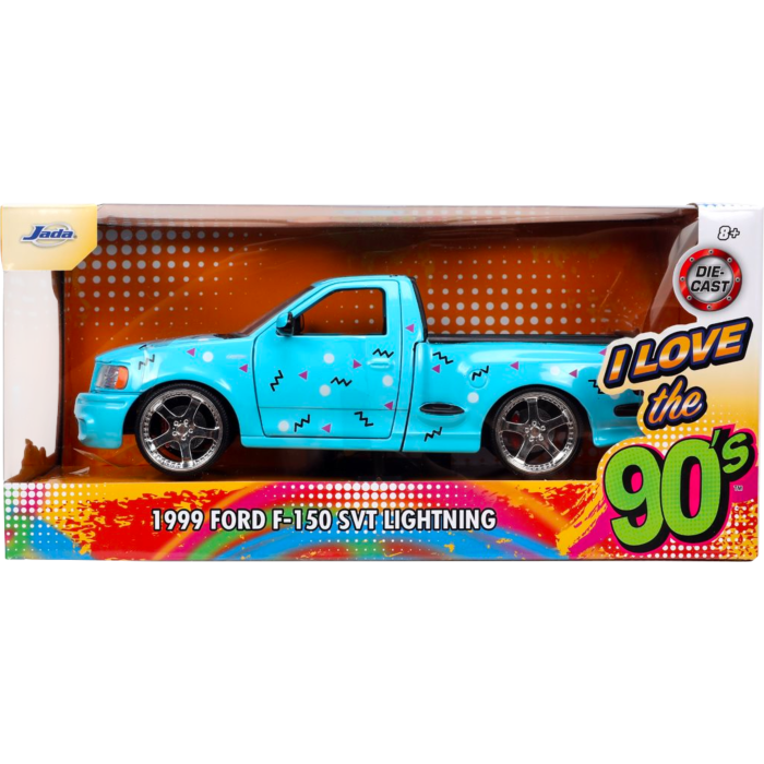 I Love the 90’s - 1999 Ford F-150 SVT Lightning 1/24th Scale Die-Cast ...