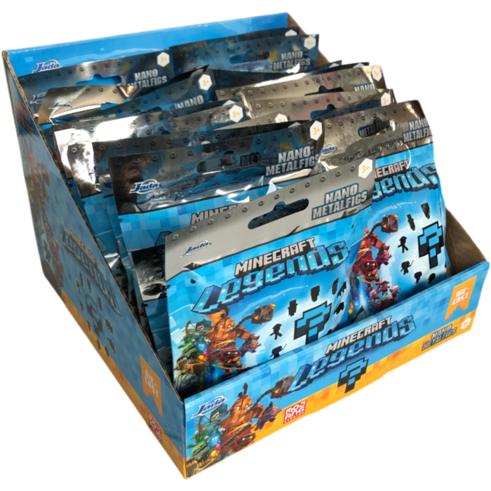 Minecraft Legends | Nano Metalfigs Blind Bag Die-Cast Figure (Display ...