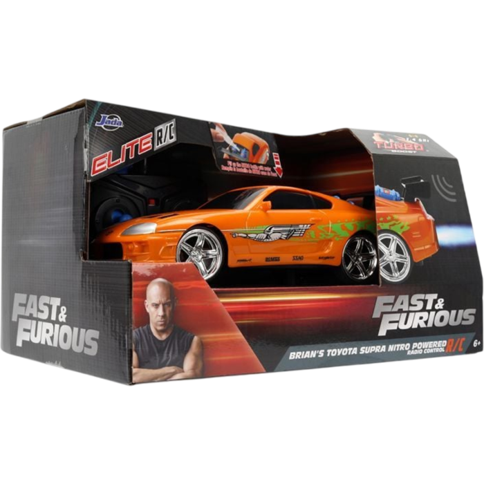 Fast & Furious | Brian's Toyota Supra Nitro Powered 1/24th Scale R/C ...