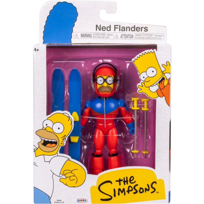 The Simpsons | Ned Flanders (Sexy Flanders) 5" Scale Action Figure ...