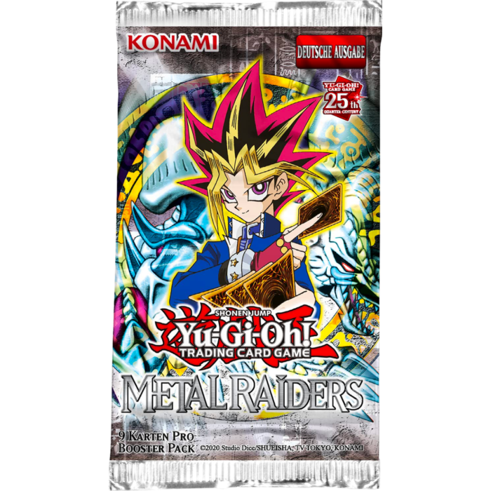 Yu-Gi-Oh! - Metal Raiders 25th Anniversary Booster Pack (9 Cards) by ...