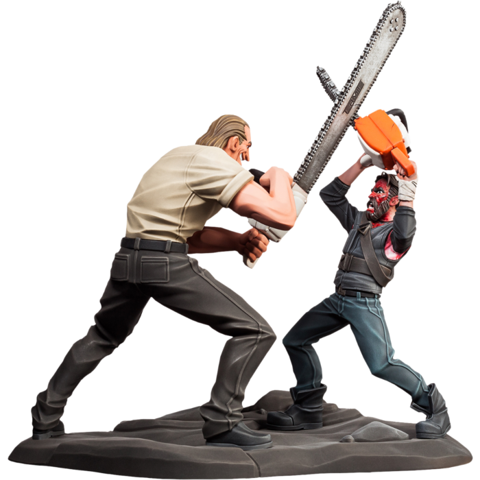 Mandy | Chainsaw Battle 9” Diorama Statue by Level52 Studios | Popcultcha