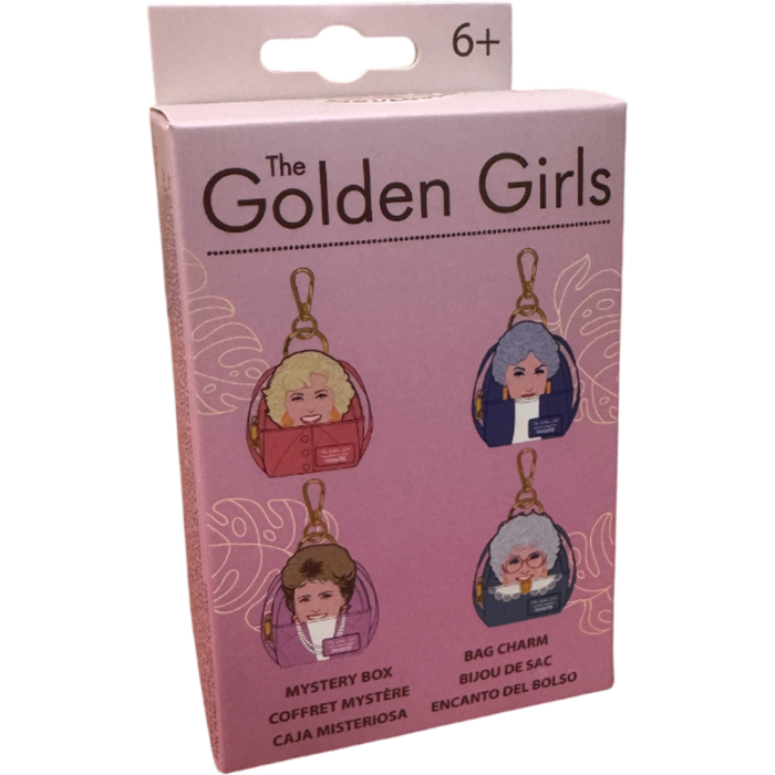 The Golden Girls | Mystery Mini Backpack Keychain Charm (Single Unit ...