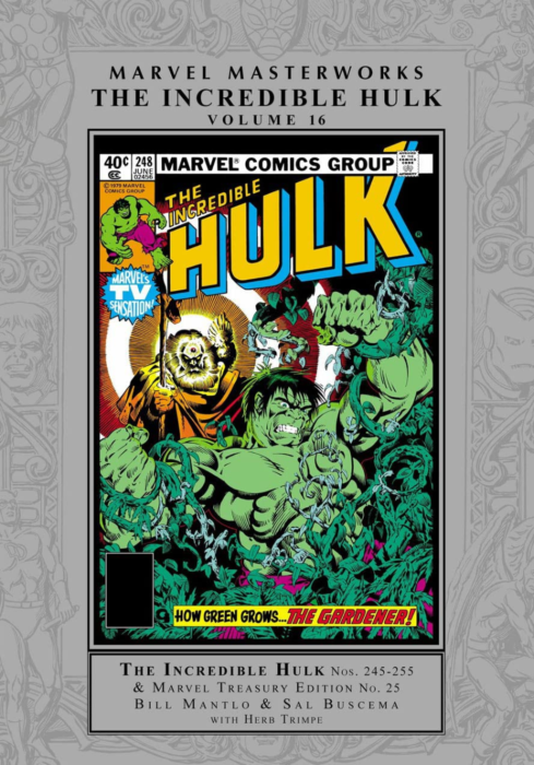 The Incredible Hulk - Marvel Masterworks Volume 16 Hardcover Book by ...