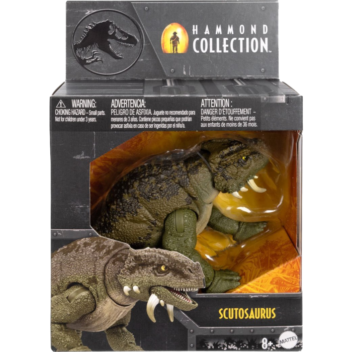 Jurassic World | Scutosaurus Hammond Collection Action Figure By Mattel ...