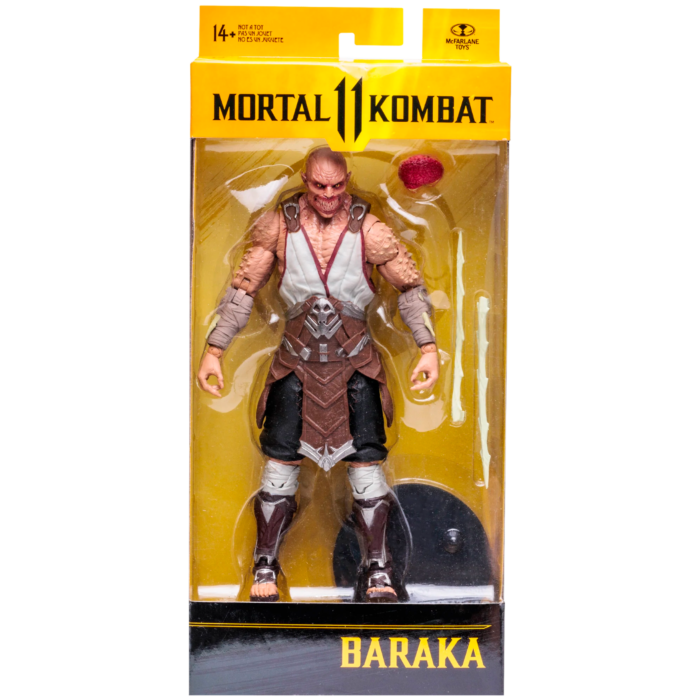 Mortal Kombat 11 - Baraka (Tarkatan General Skin) 7” Scale Action ...