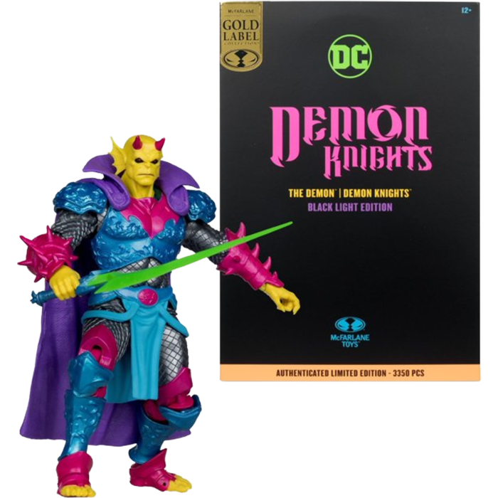 Demon Knights | The Demon Black Light Edition DC Multiverse Gold Label ...