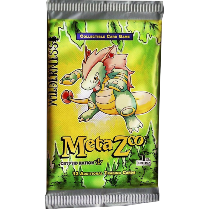 MetaZoo - Wilderness Card Game 1st Edition Booster Pack (12 Cards) by ...
