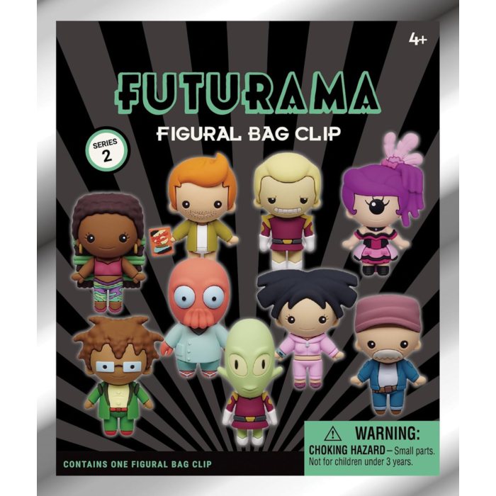 Futurama | Series 02 3D Figural Foam Bag Clip Blind Bag (Single Unit ...