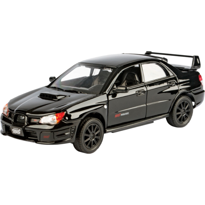 Timeless Legends | Subaru Impreza WRX STI (Black) 1/24th Scale Die-Cast ...