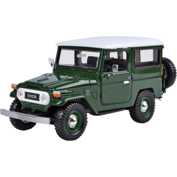 Platinum Collection | Toyota FJ40 Hard Top (Green) 1/24th Scale Die ...