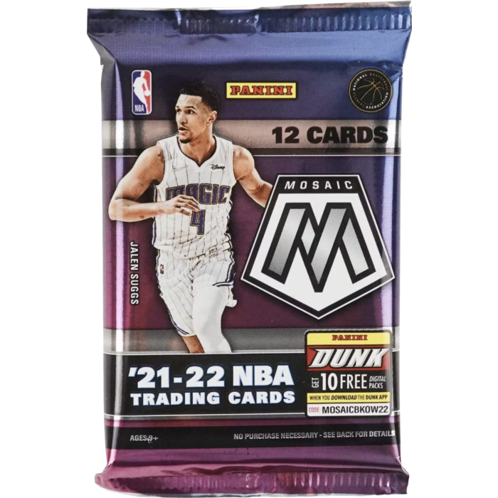 NBA Basketball - 2021/22 Panini Mosaic Fast Break Trading Cards Pack ...