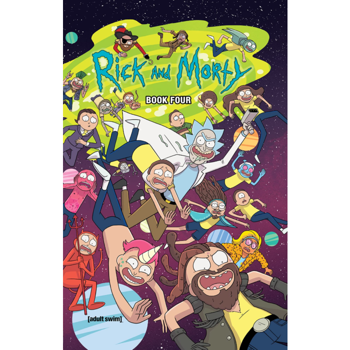 Rick and Morty - Book Four Deluxe Edition Hardcover Book by Oni Press ...
