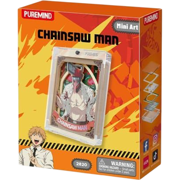 Chainsaw Man | Mini Art Wooden Case Blind Box (Single Unit) By Puremind ...