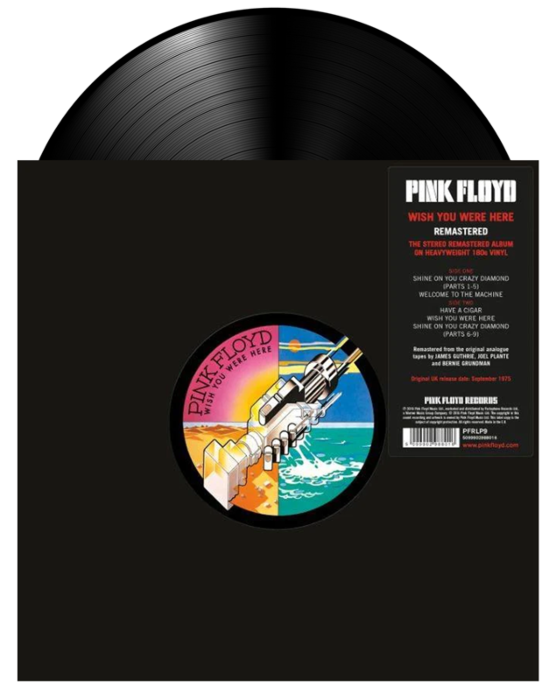 Pink Floyd Wish You Were Here Remastered Lp Vinyl Record By Pink