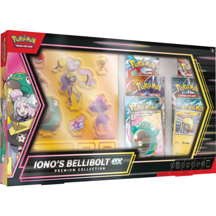 Pokemon - Iono's Bellibolt EX Premium Collection Box Set by Pokemon ...