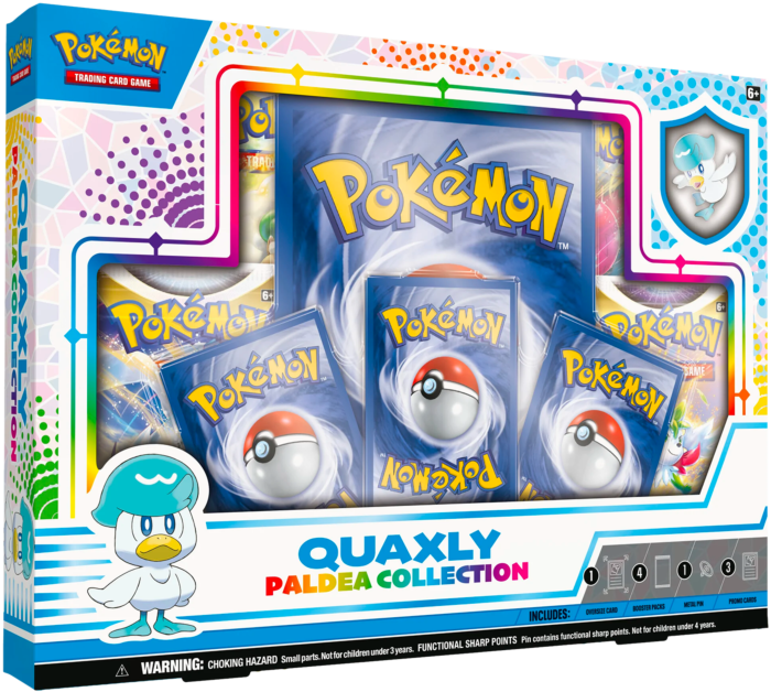 Pokemon - Quaxly Paldea Collection Box Set by The Pokemon Company ...