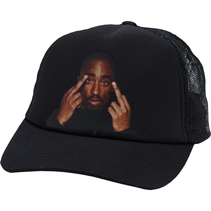 Tupac - Tupac x Primitive Icon II Black Trucker Hat (One Size) by ...