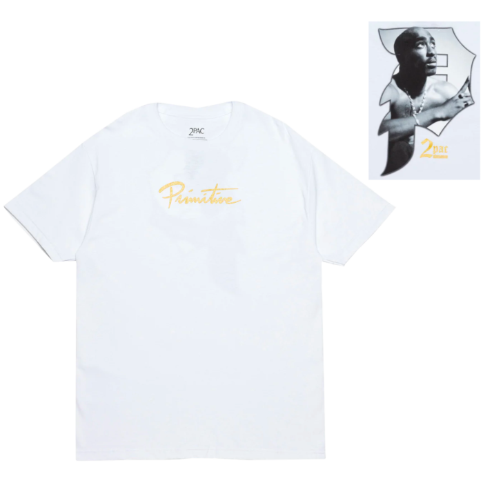 Tupac - Tupac x Primitive Praise White T-Shirt by Primitive ...