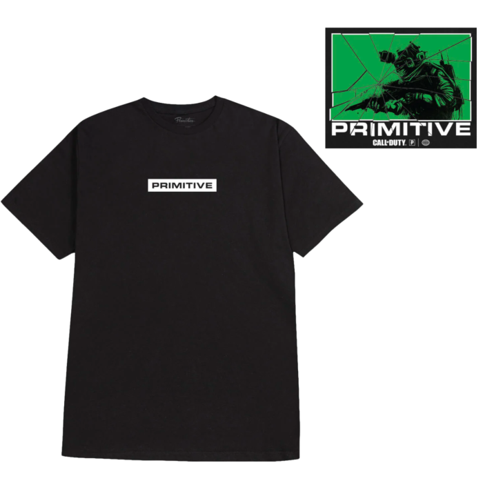 Call of Duty - Call of Duty x Primitive Alpha Black T-Shirt by ...