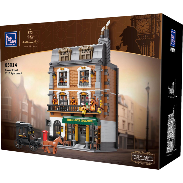 Sherlock Holmes - 221B Baker Street Apartment Building Block ...