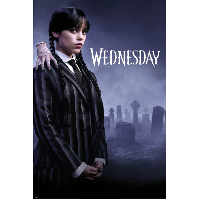 Wednesday (2022) - Season 2 Key Art Poster (1296) by Pyramid ...