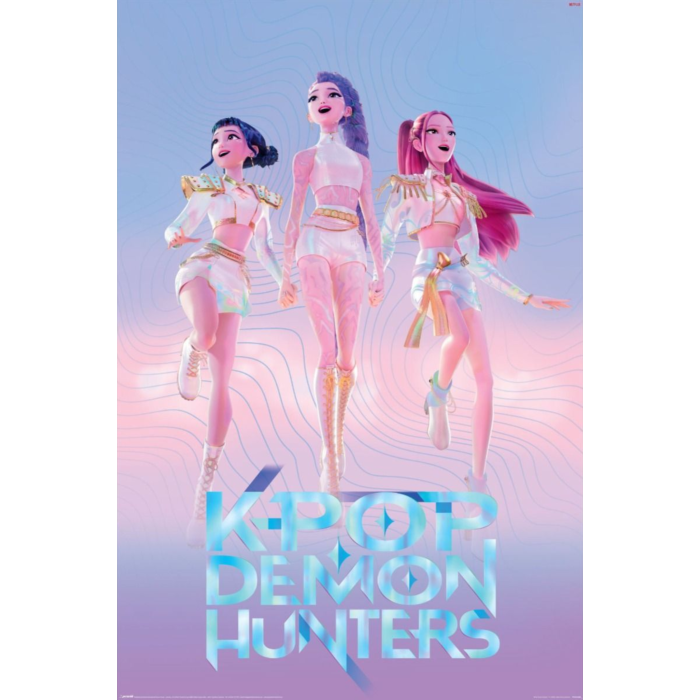 K-Pop Demon Hunters - Album Cover Poster (1304) by Pyramid ...