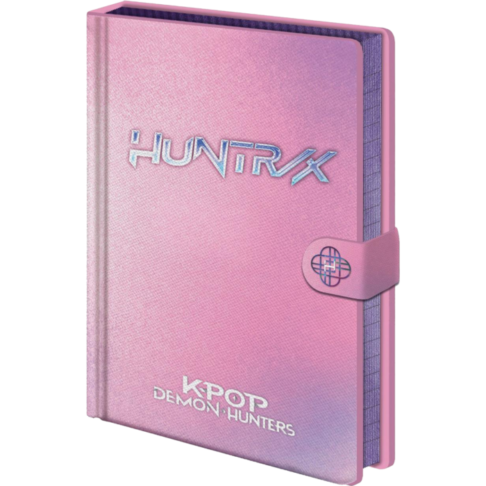 K-Pop Demon Hunters | Huntrix Premium A5 Notebook by Pyramid ...
