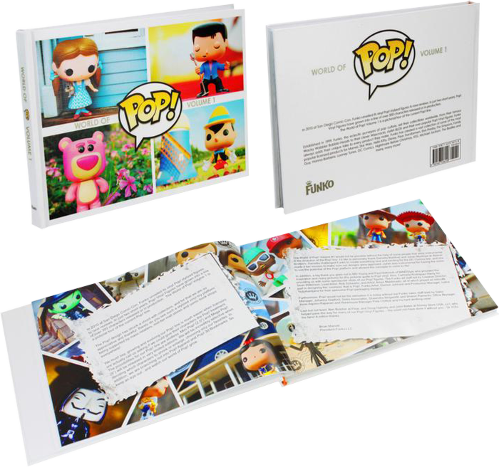 World of Pop! - Volume 01 Funko Pop! Vinyl Photo Book Hardcover by ...