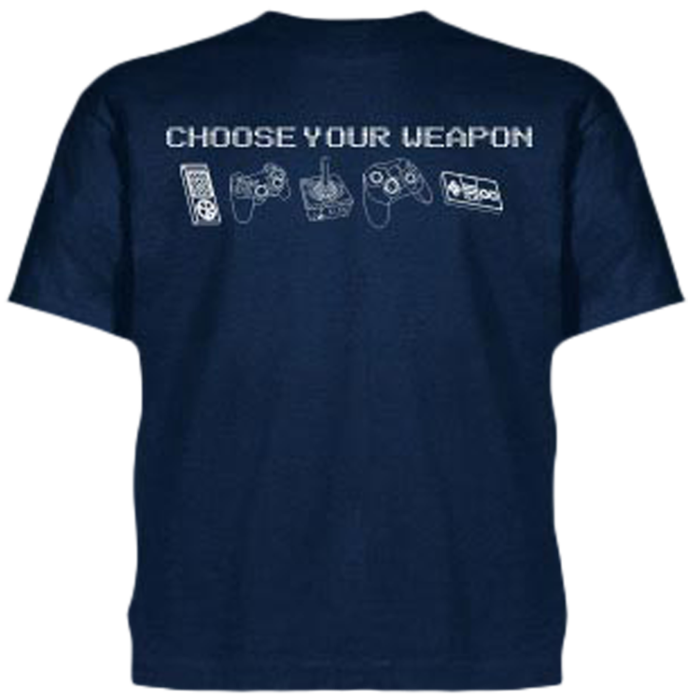 J!nx - Choose Your Weapon - Controller Weapons Male T-Shirt
