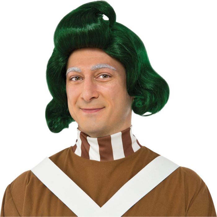Willy Wonka & the Chocolate Factory (1971) - Oompa Loompa Adult Wig ...