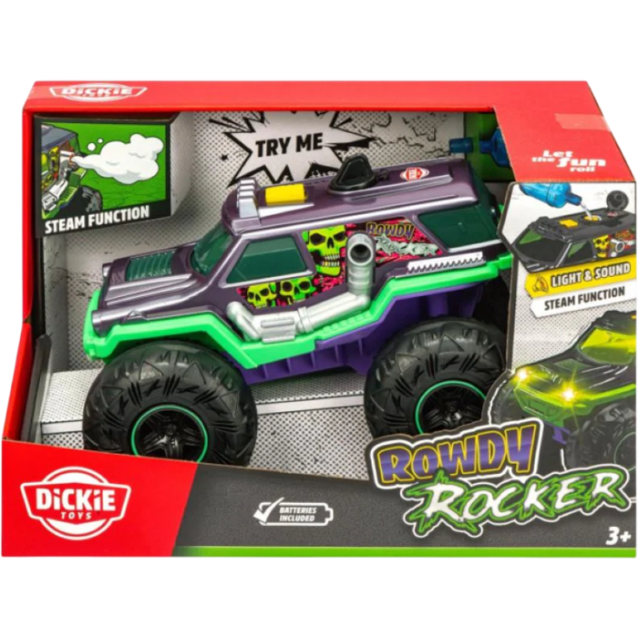 Go Action | Rowdy Rocker Sound & Light Up Vehicle Replica By Simba ...