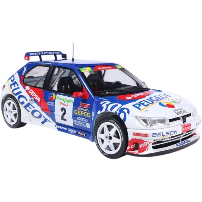 Solido Cars | Peugeot 306 Maxi White 2 G.Panizzi / H.Panizzi Rally ...