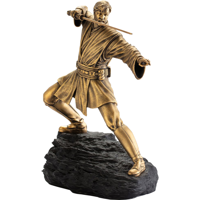 Star Wars - Obi-Wan Kenobi Limited Edition Gilt 8” Pewter Statue by ...
