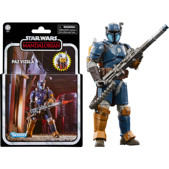 Star Wars: The Mandalorian - Paz Vizsla Vintage Collection Kenner ...