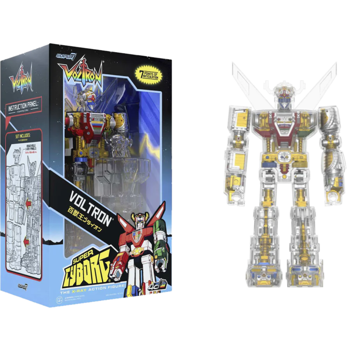 Voltron: Defender of the Universe | Voltron (Clear) Super Cyborg 11 ...