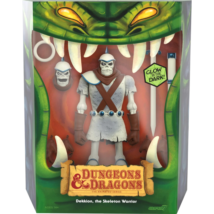 Dungeons & Dragons (1983) - Dekkion, the Skeleton Warrior Glow-in-the ...